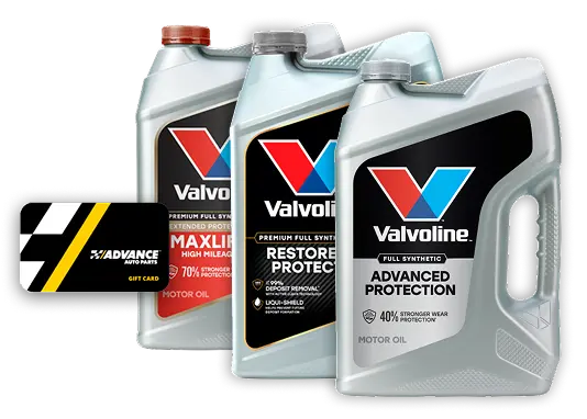 Valvoline at Advance Auto Parts Gift Card with Purchase